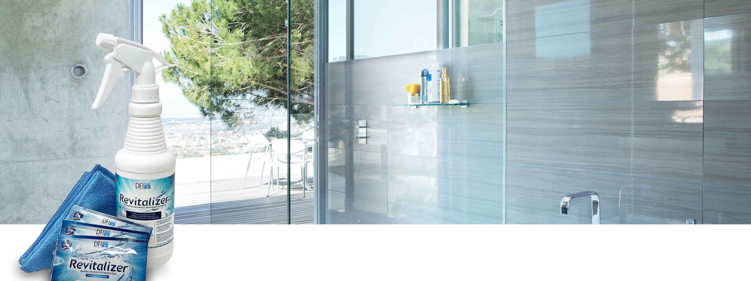 Water Repellent Coating for DFI Treated Glass Surfaces | ShopDFI