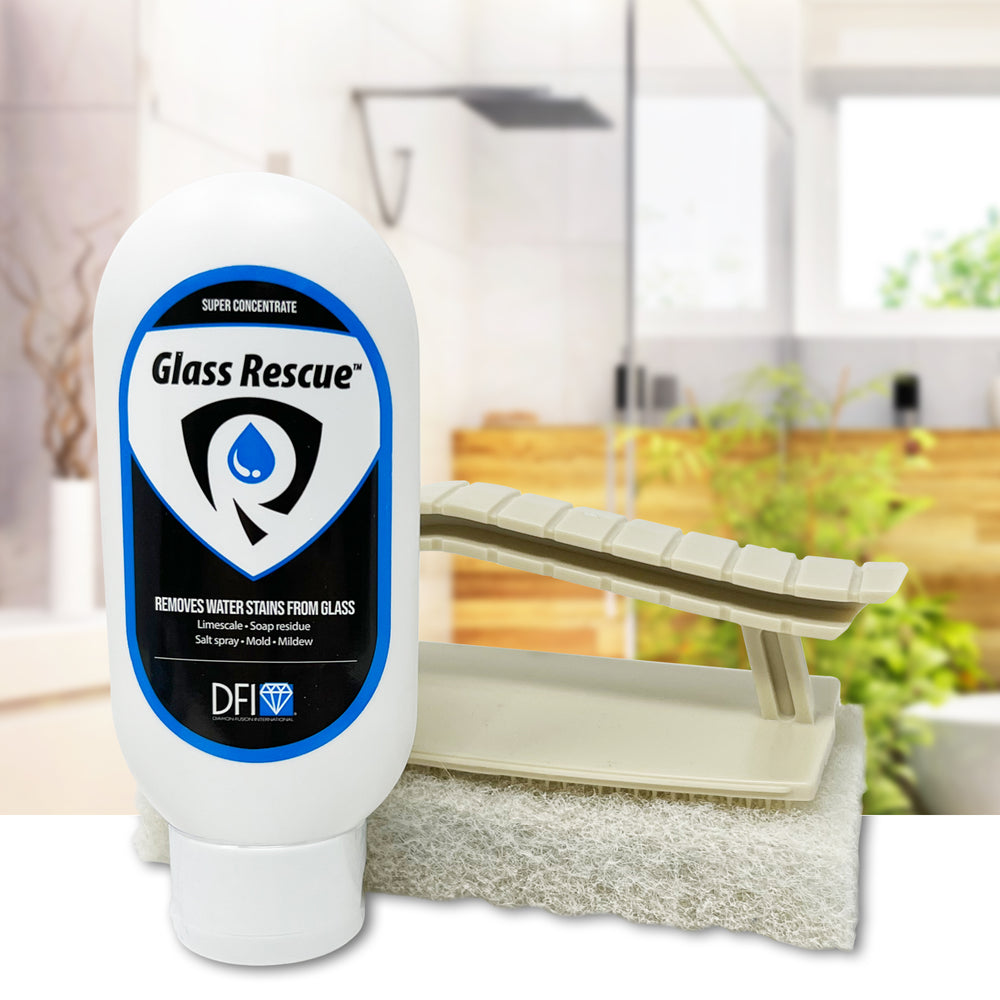 Glass Rescue™ The Hard Water Stain Remover | ShopDFI