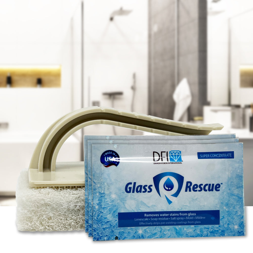 Glass Rescue™ The Hard Water Stain Remover | ShopDFI